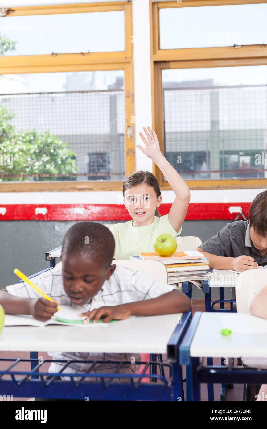 Boys in the class room Stock Photo - Alamy