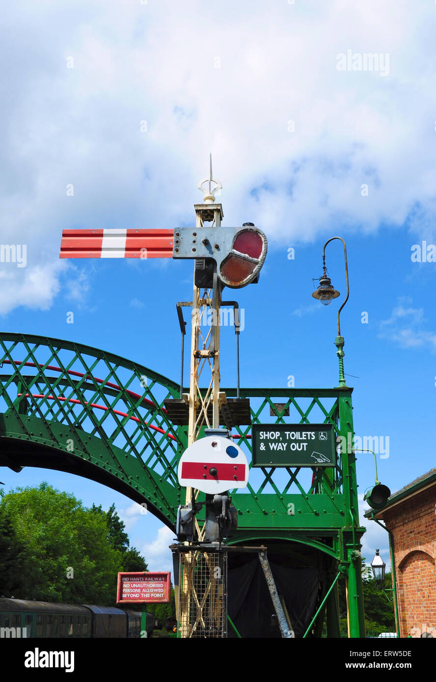 British railway semaphore signals hi-res stock photography and images ...