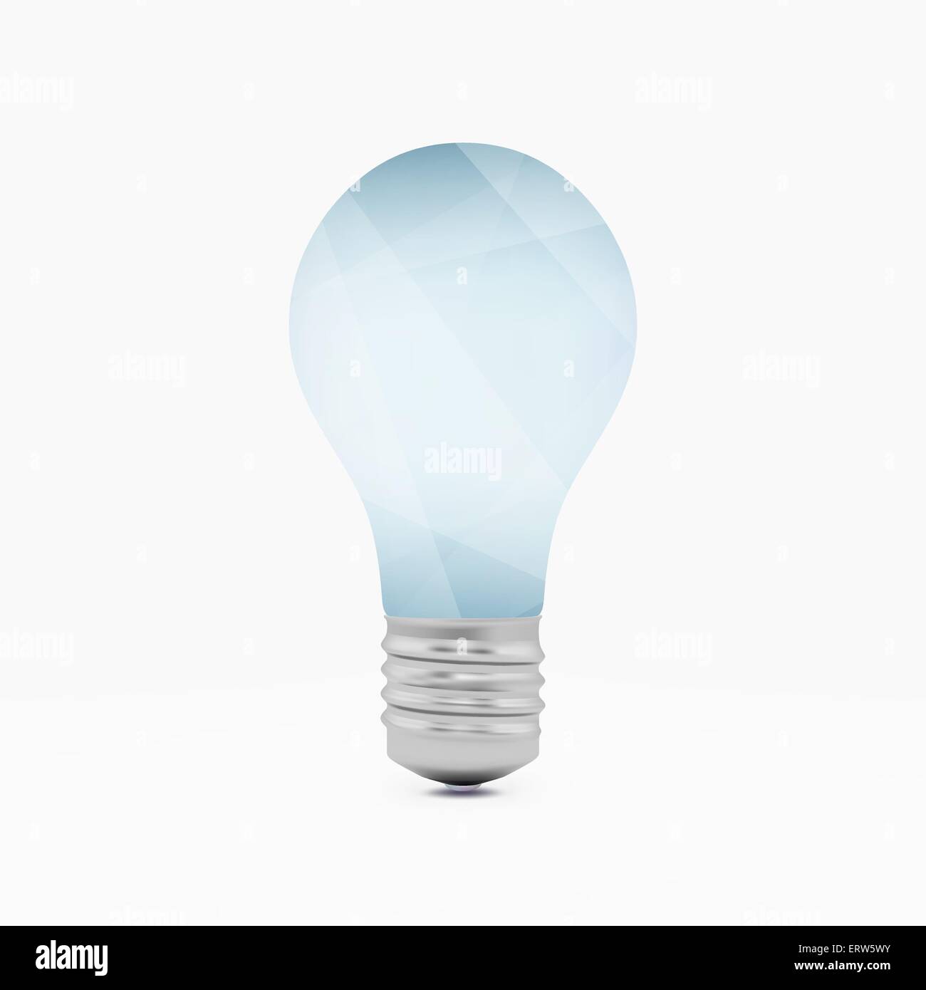 Lightbulb idea symbol. 3d vector illustration. Can be used for your ...