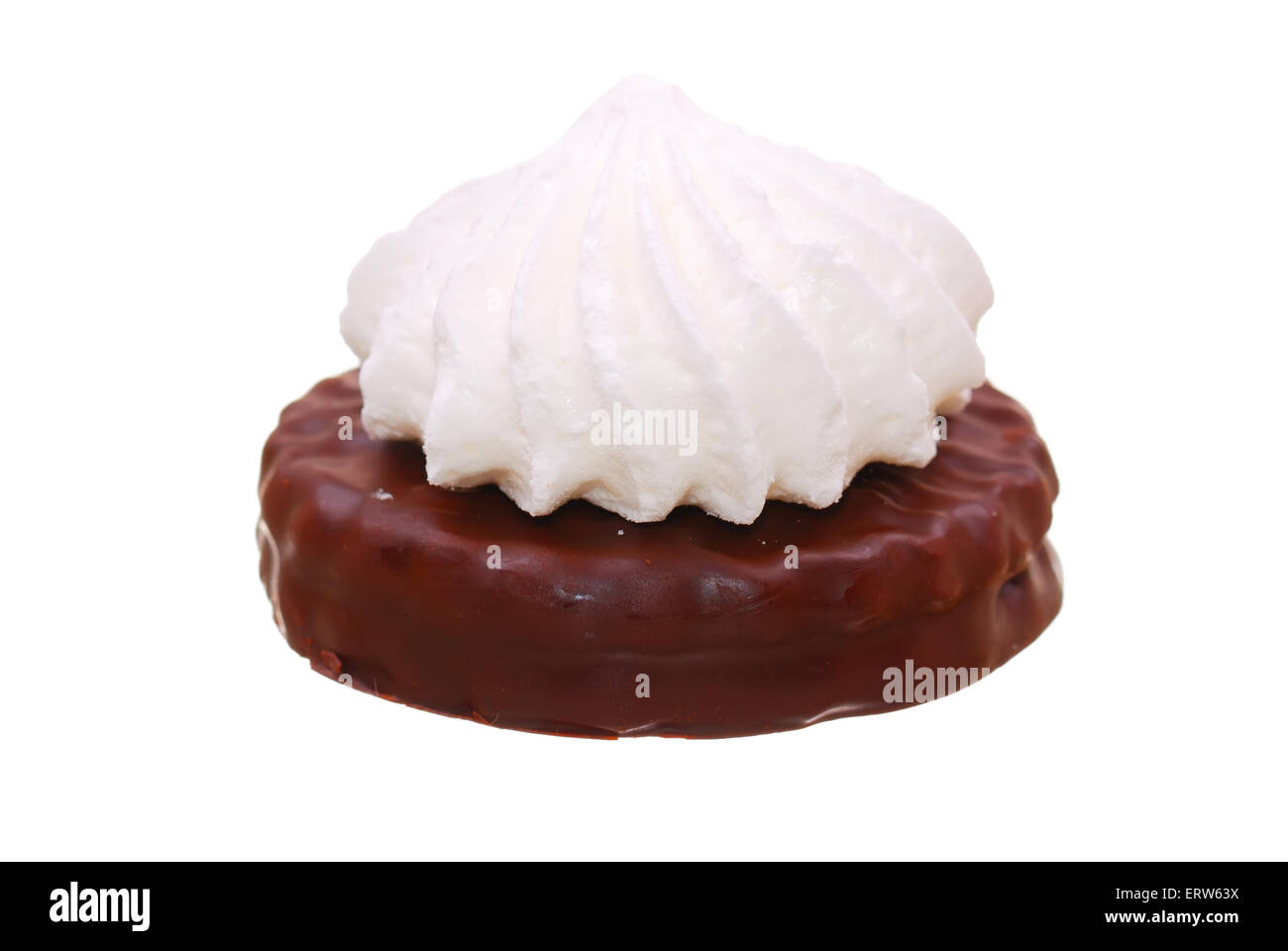 One white zephyr isolated on white Stock Photo - Alamy