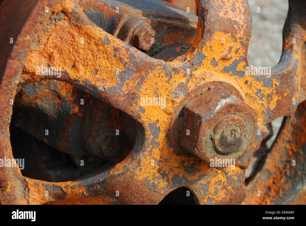 Background from a old rusty mechanism Stock Photo - Alamy