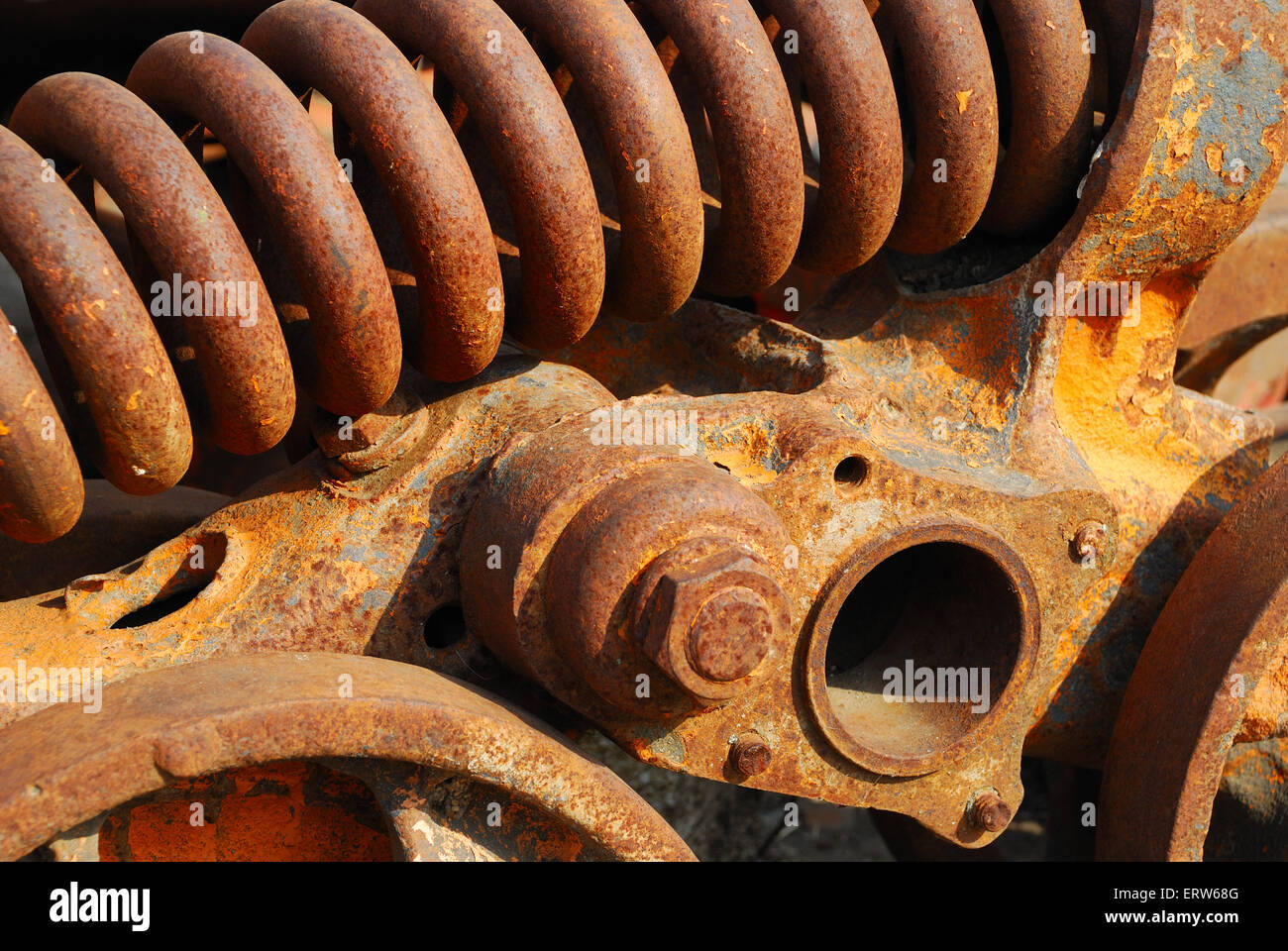 Background from a old rusty mechanism Stock Photo - Alamy