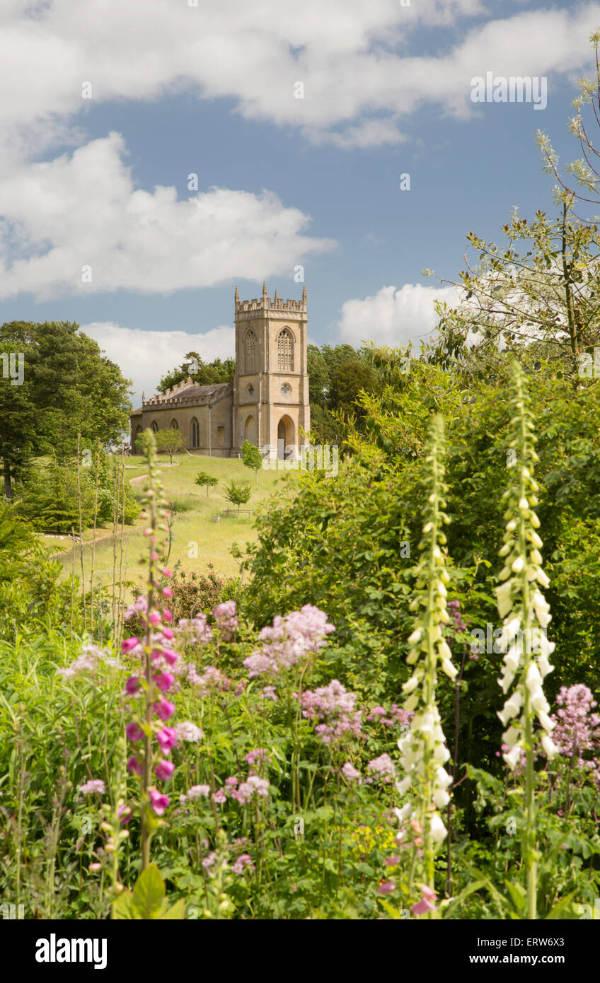 Croome Court's attractive parkland and St Mary Magdalene's Church by ...