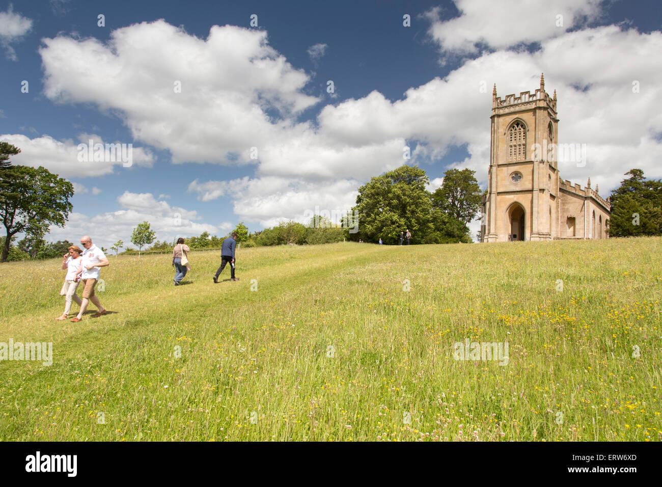 Croome Court's attractive parkland and St Mary Magdalene's Church by ...