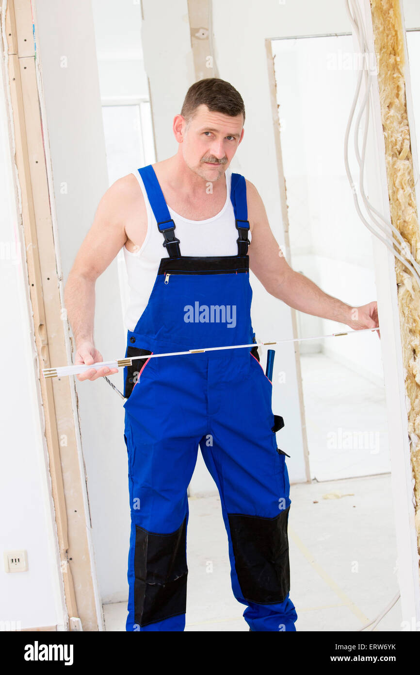 Wall tape measure hi-res stock photography and images - Alamy