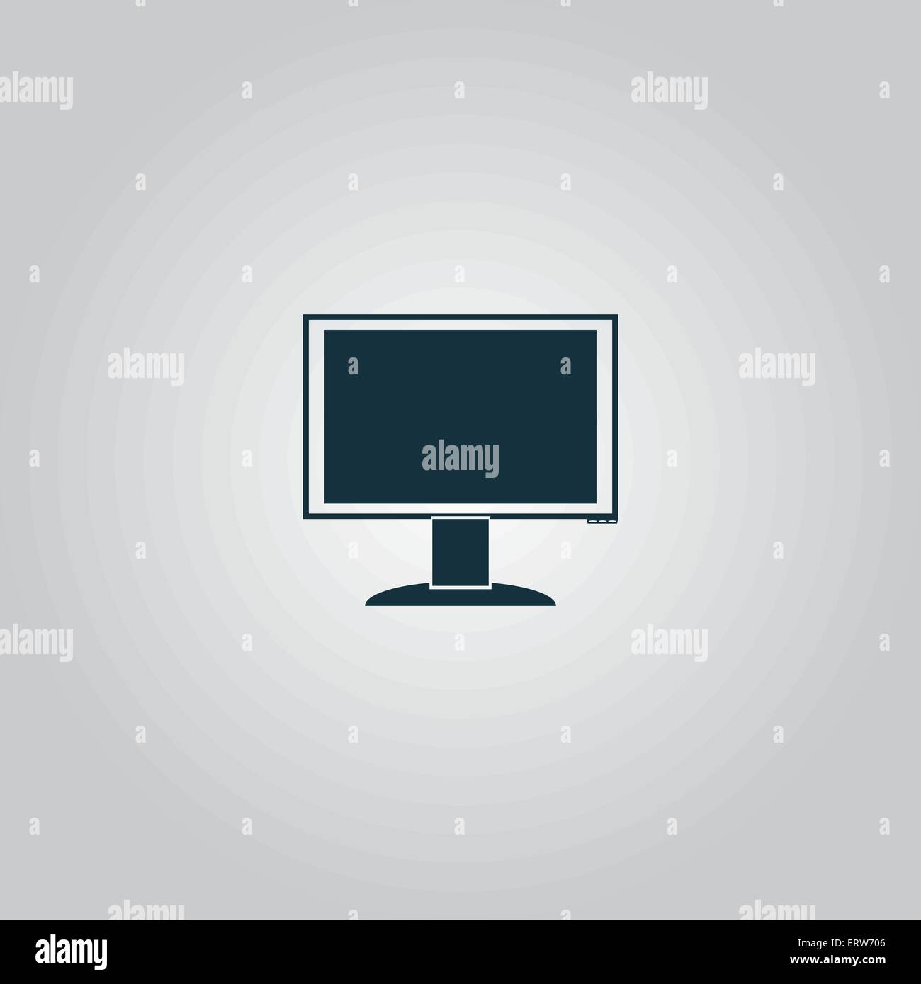 Vector monitor icon Stock Vector Image & Art - Alamy