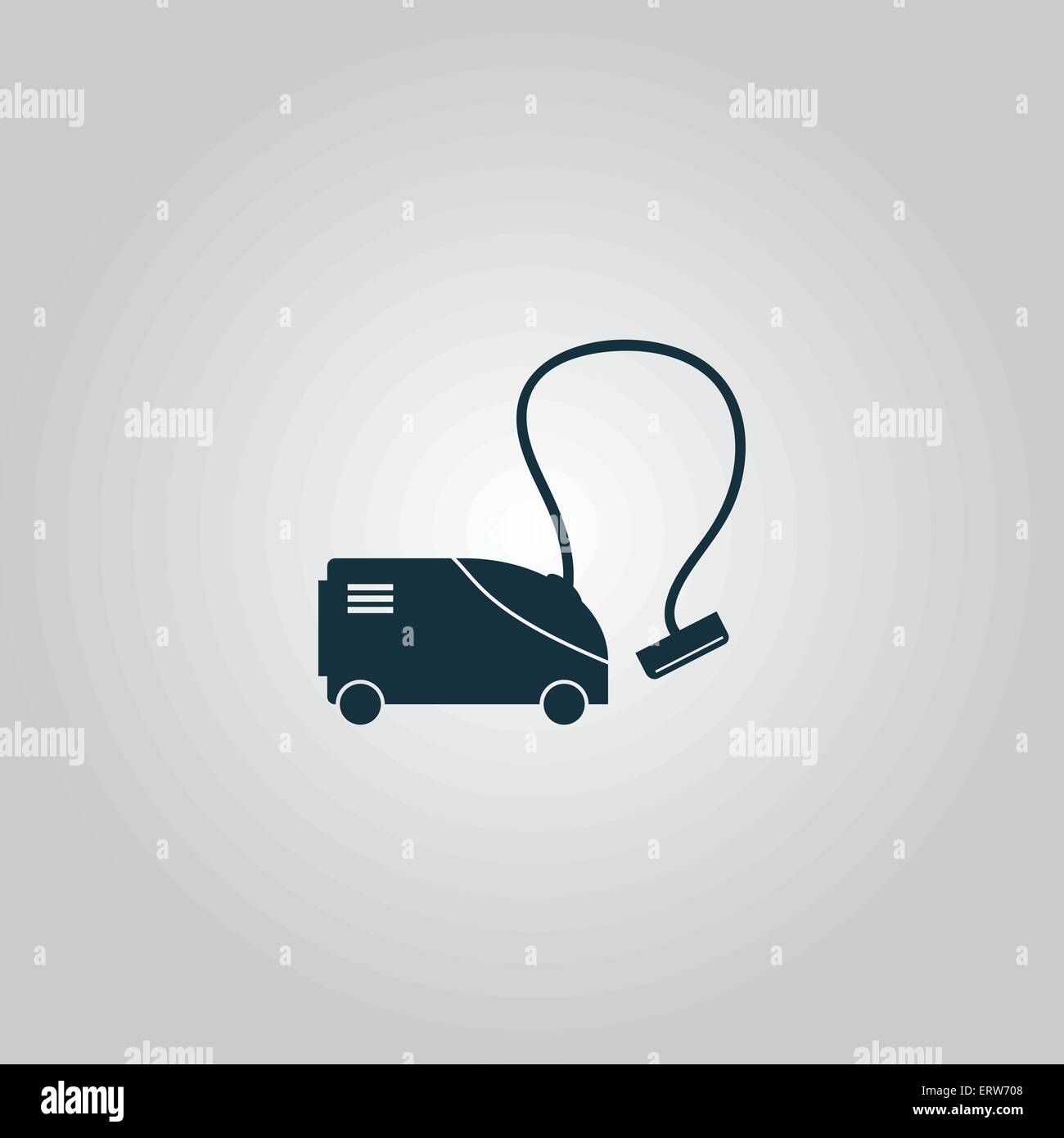 Vacuum cleaner simple flat Stock Vector Images - Alamy