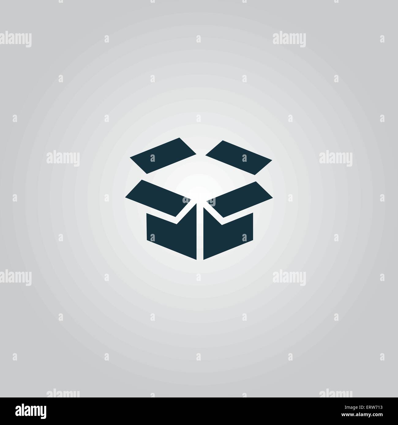 Open box icon Stock Vector Image & Art - Alamy