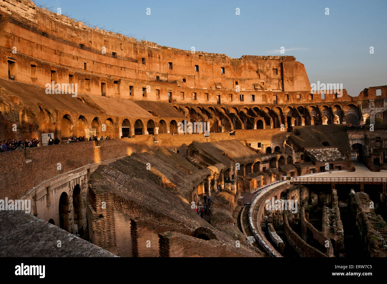 Interior coliseum in rome hi-res stock photography and images - Alamy
