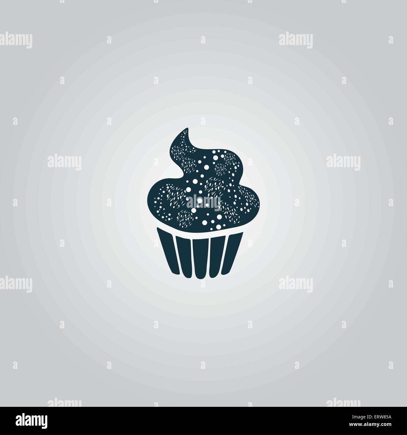 vector cupcake icon Stock Vector Image & Art - Alamy