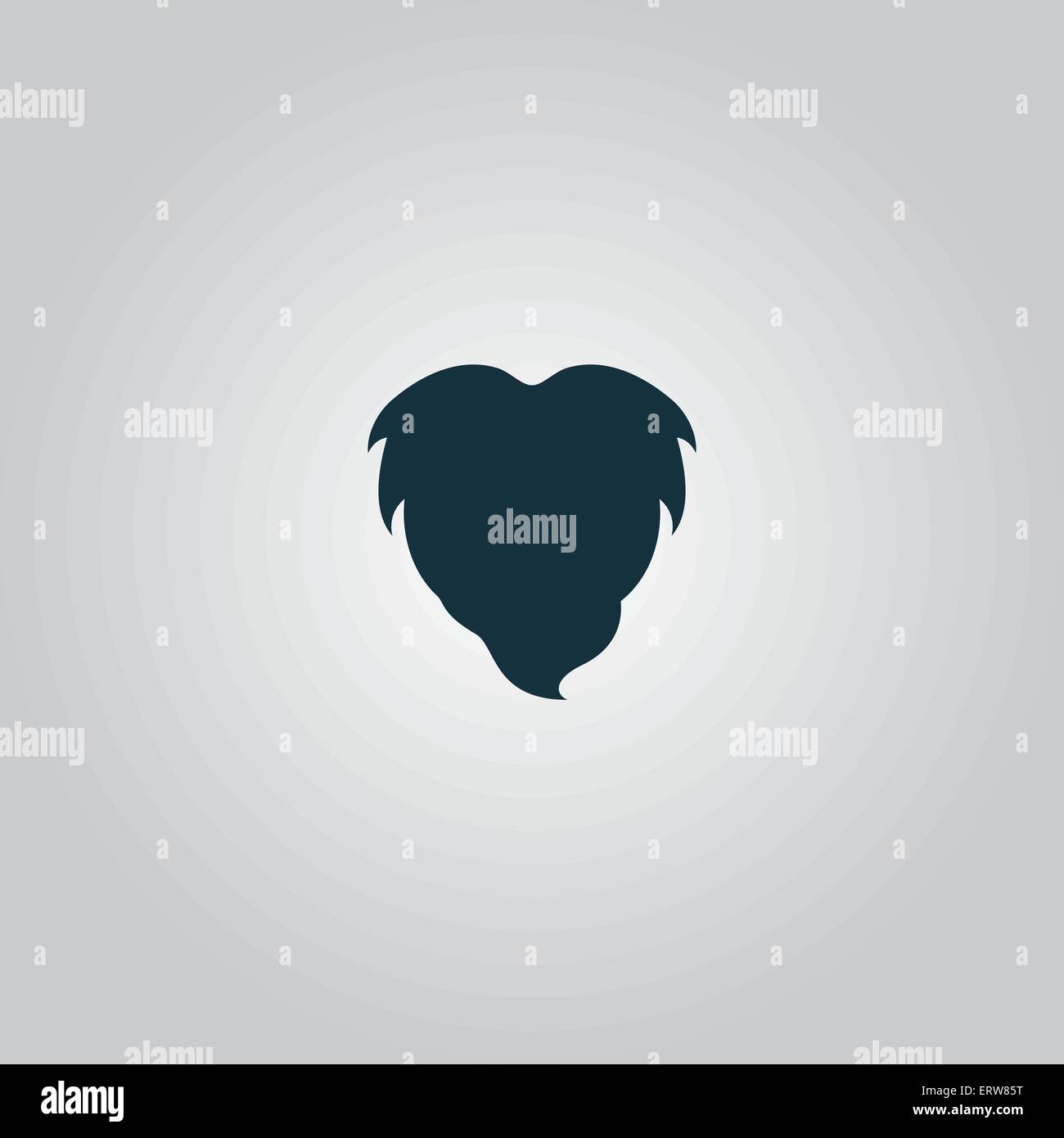 Bushy beard illustration hi-res stock photography and images - Alamy