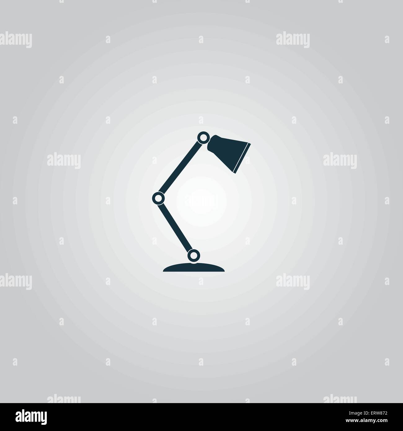 Reading by lamplight painting Stock Vector Images - Alamy