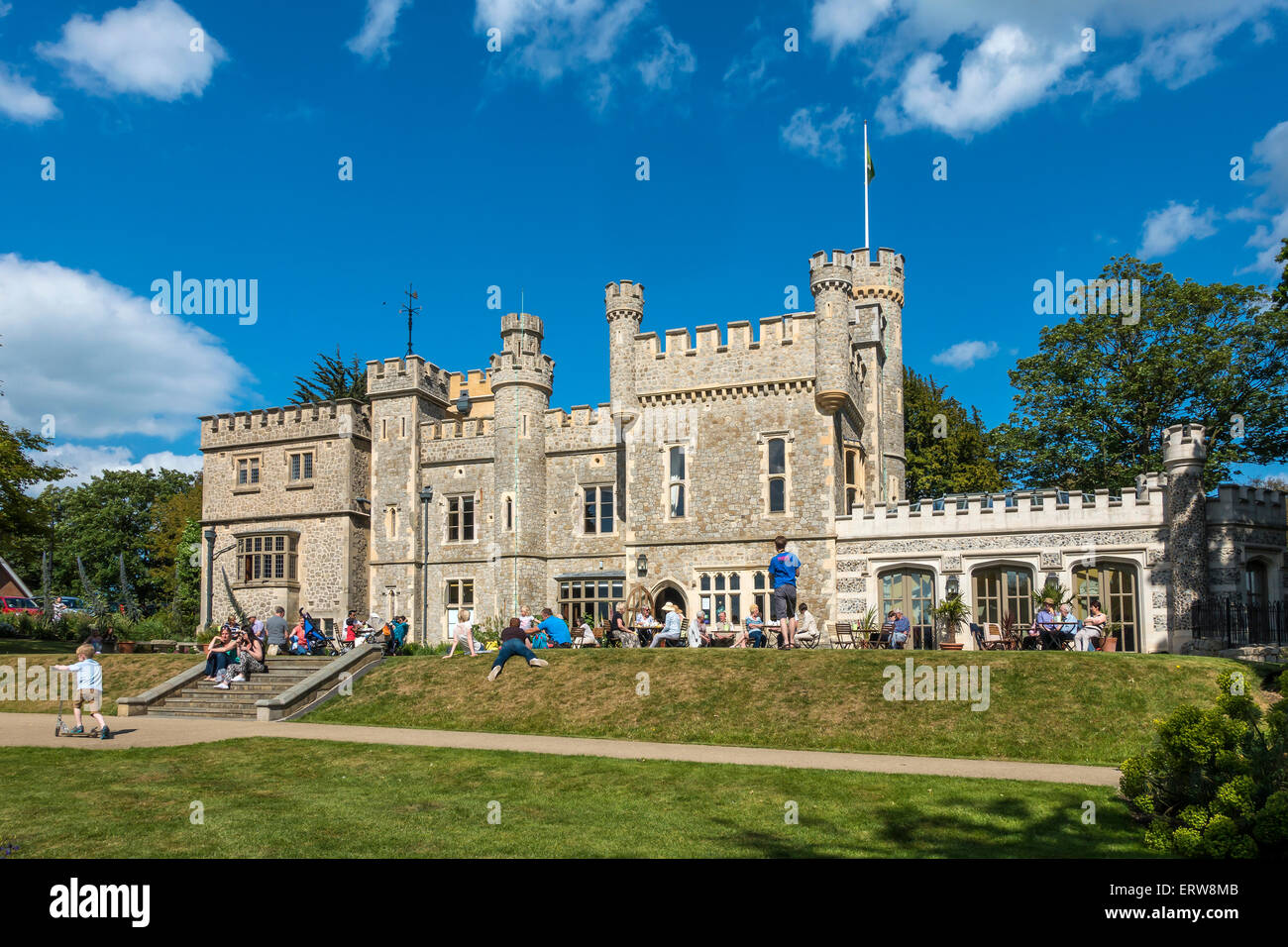 Whitstable Castle, Whitstable Kent England Stock Photo - Alamy