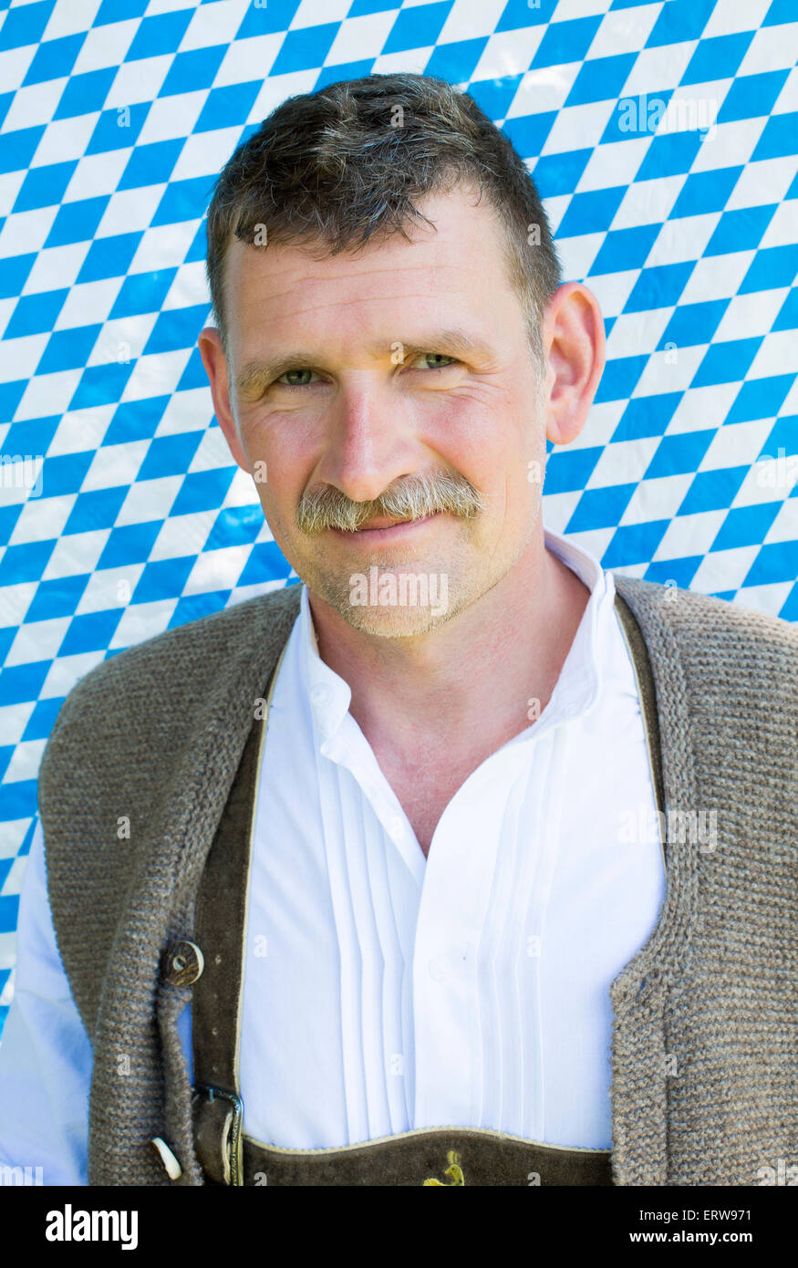 portrait of a bavarian man Stock Photo - Alamy