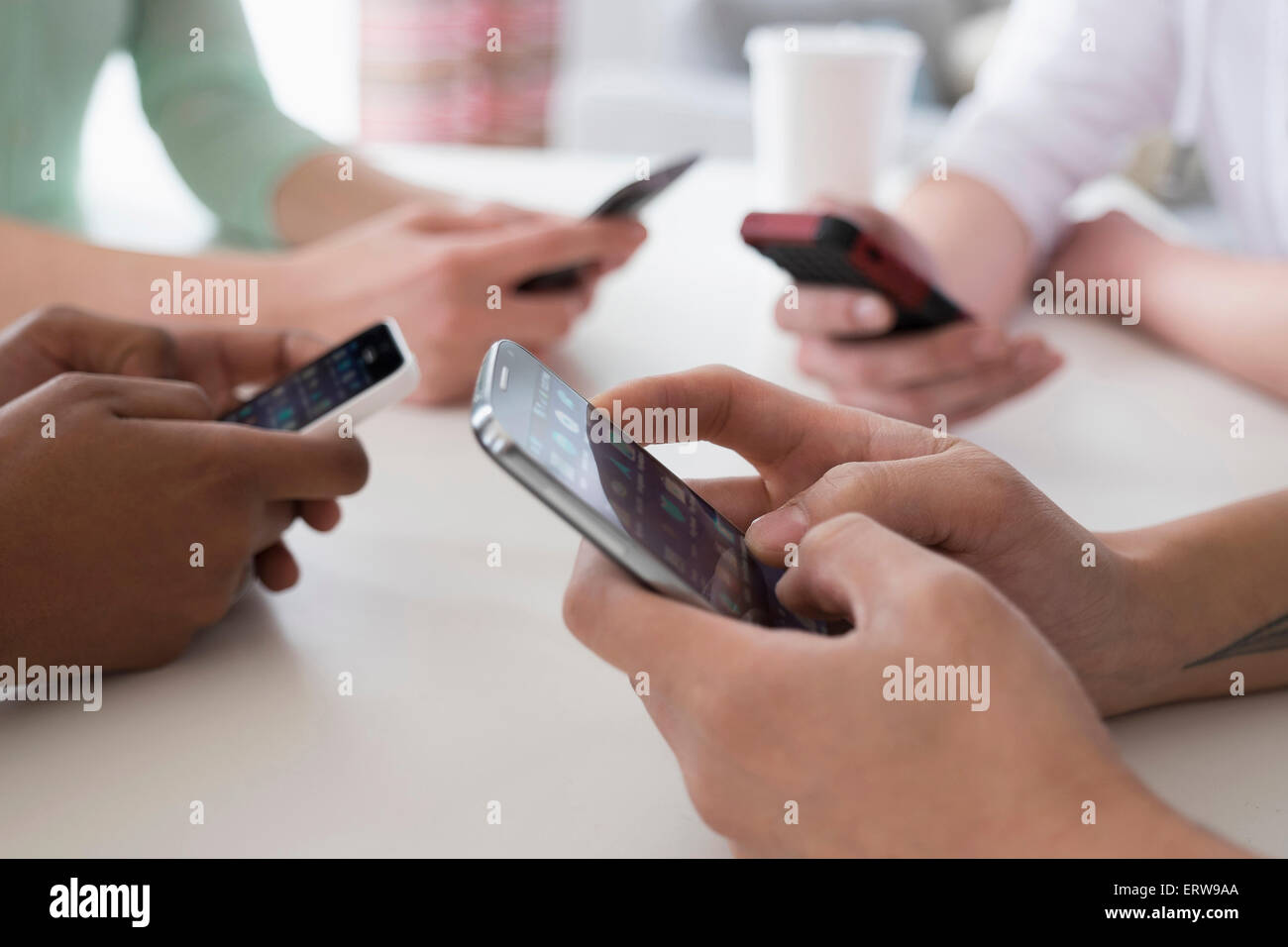 Japanese friends hand together hi-res stock photography and images - Alamy