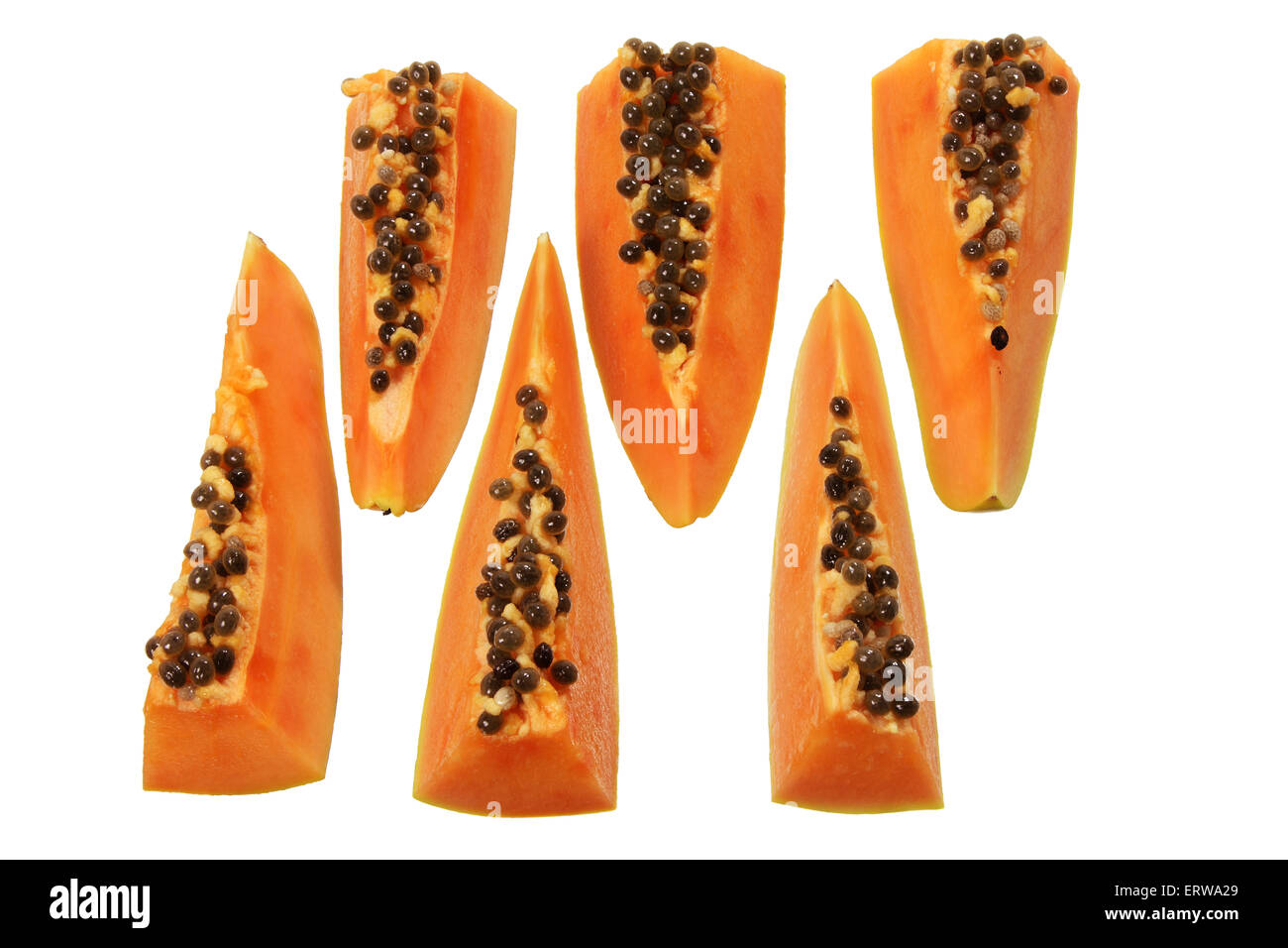 Papaya texture hi-res stock photography and images - Alamy
