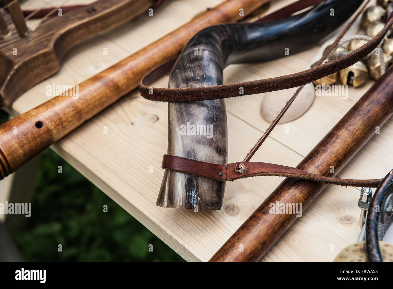 Ancient musical instruments hi-res stock photography and images - Alamy