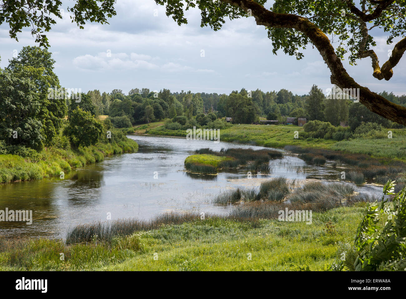 The river of Venta Stock Photo - Alamy