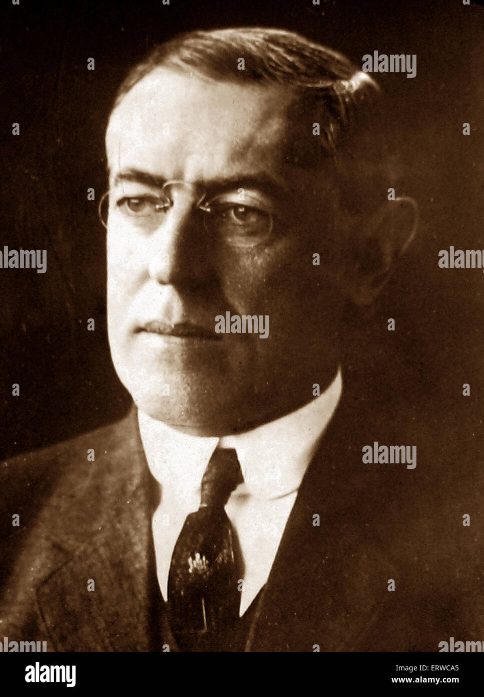 President wilson hi-res stock photography and images - Alamy