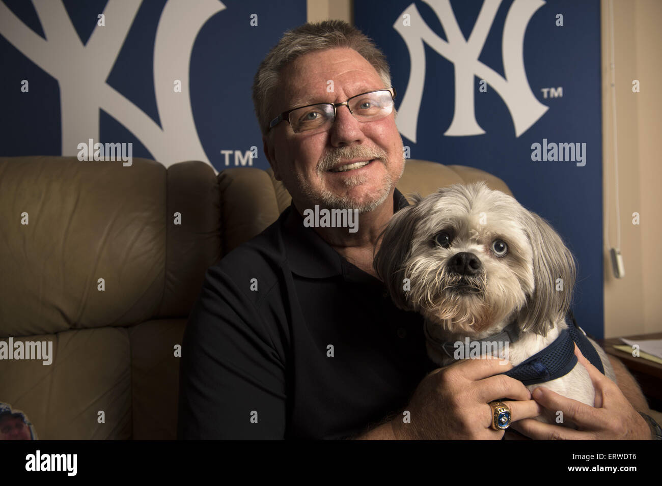 Newnan, GA, USA. 21st May, 2015. Brian Doyle, New York Yankees veteran ...
