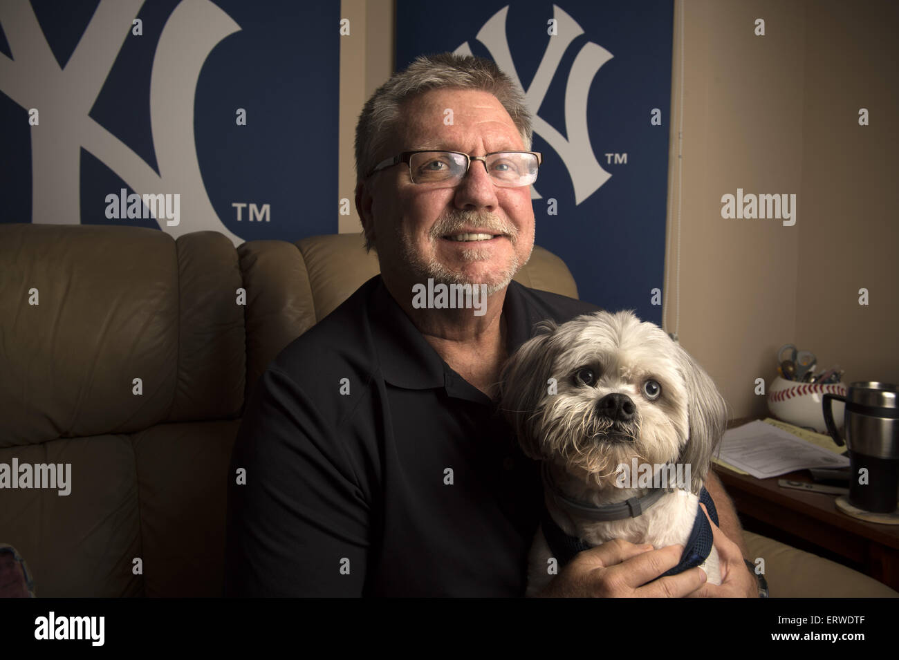 Newnan, GA, USA. 21st May, 2015. Brian Doyle, New York Yankees veteran ...