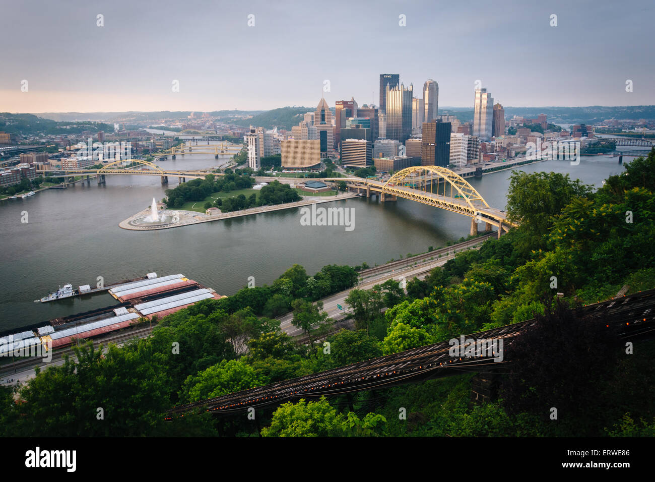 Duquesne incline view hi-res stock photography and images - Alamy