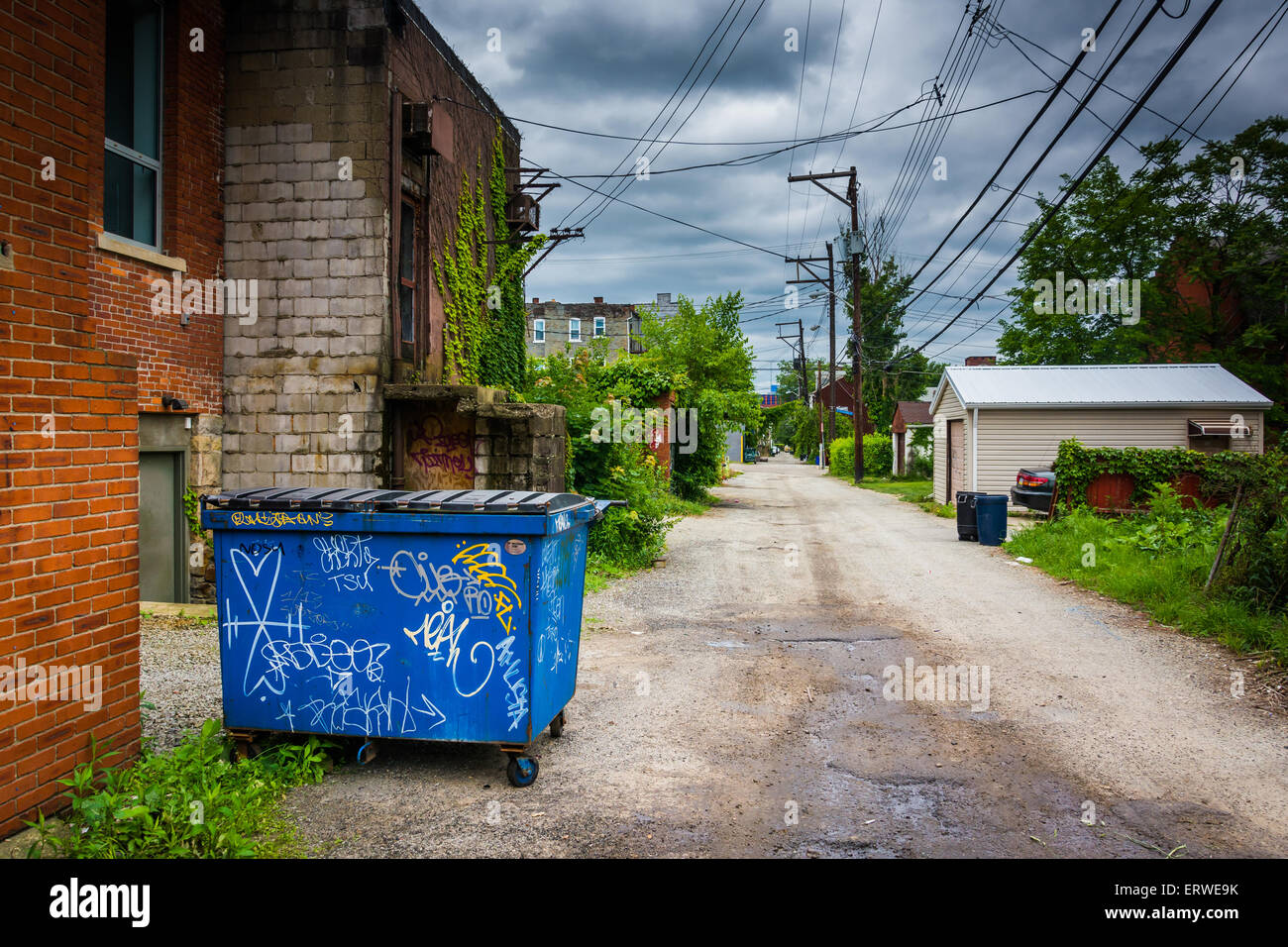 Gem Way, in Garfield, Pittsburgh, Pennsylvania Stock Photo - Alamy