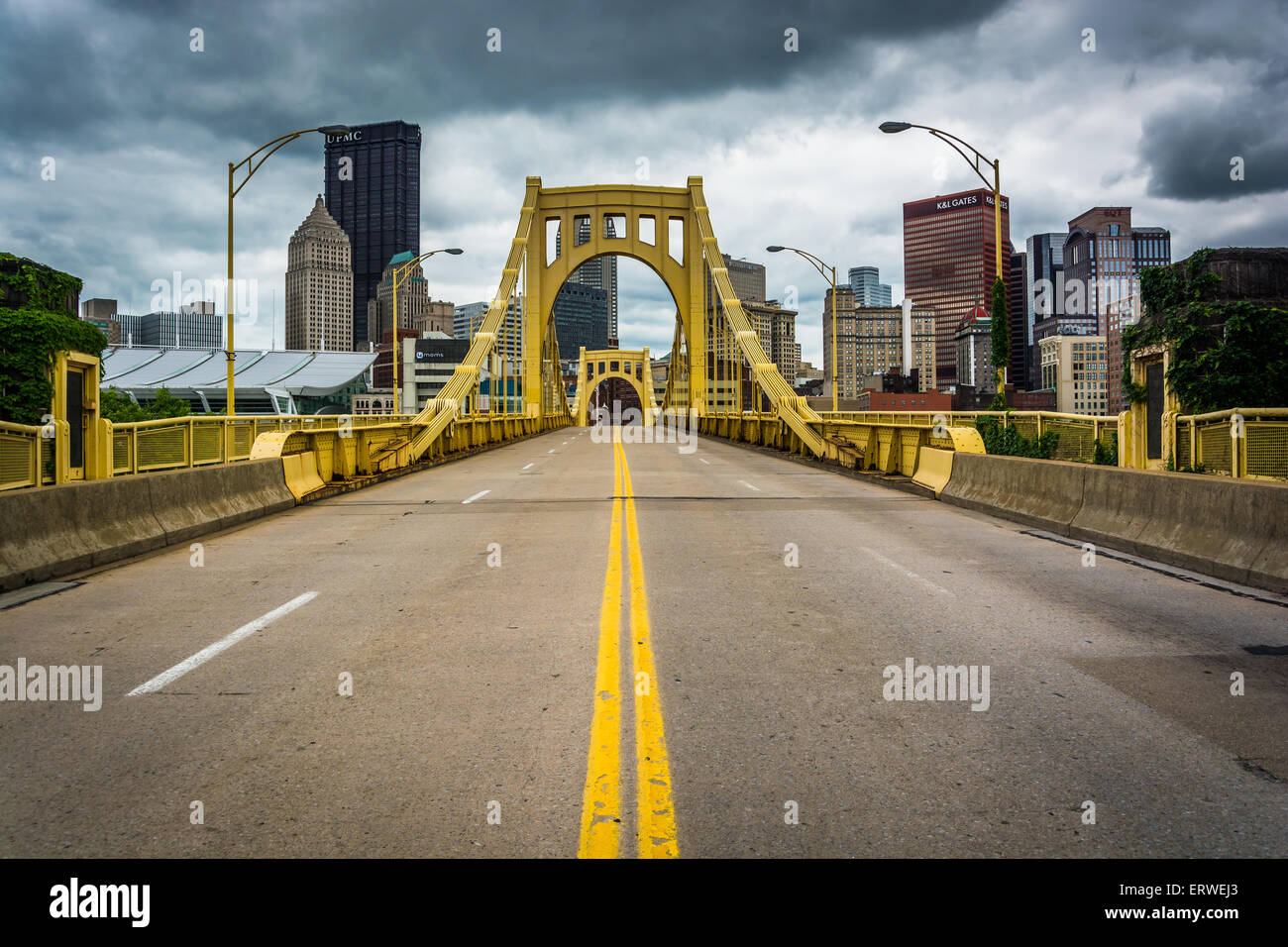 The Rachel Carson Bridge, in Pittsburgh, Pennsylvania Stock Photo - Alamy