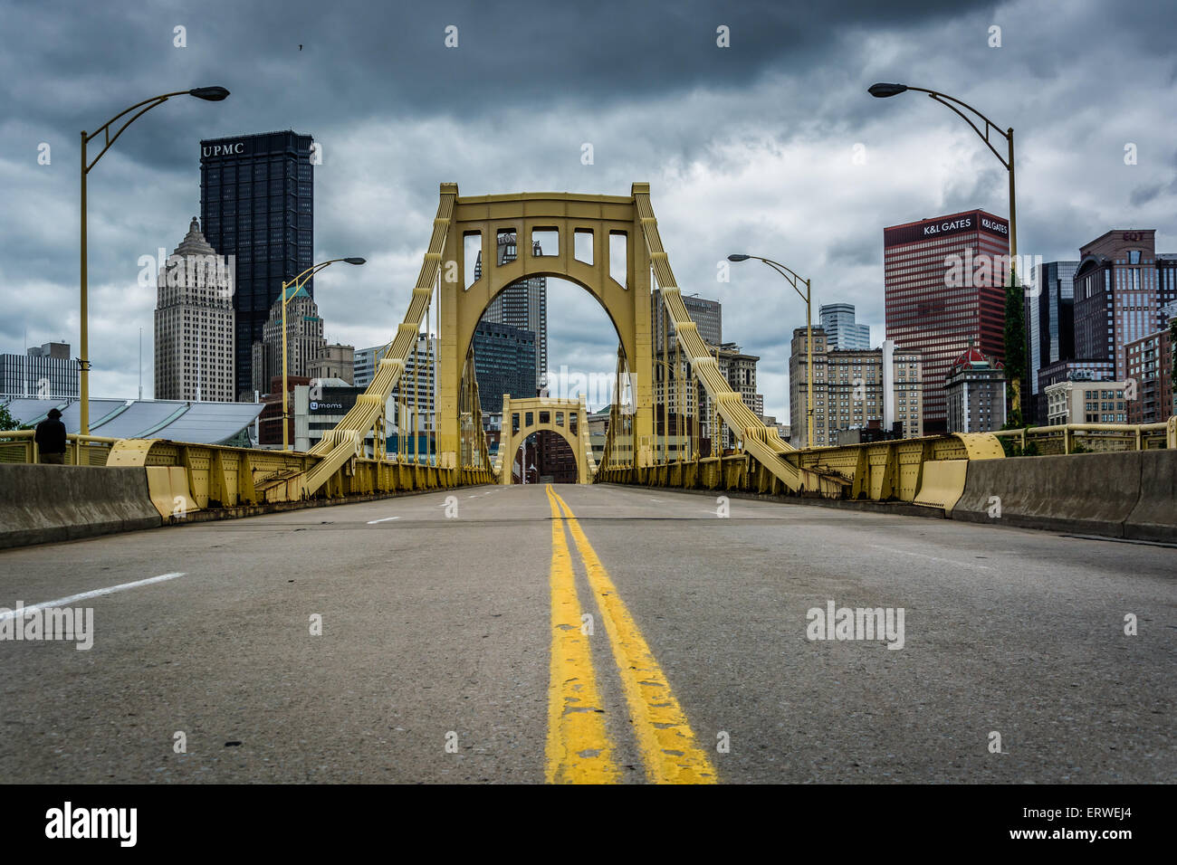 The Rachel Carson Bridge, in Pittsburgh, Pennsylvania Stock Photo - Alamy