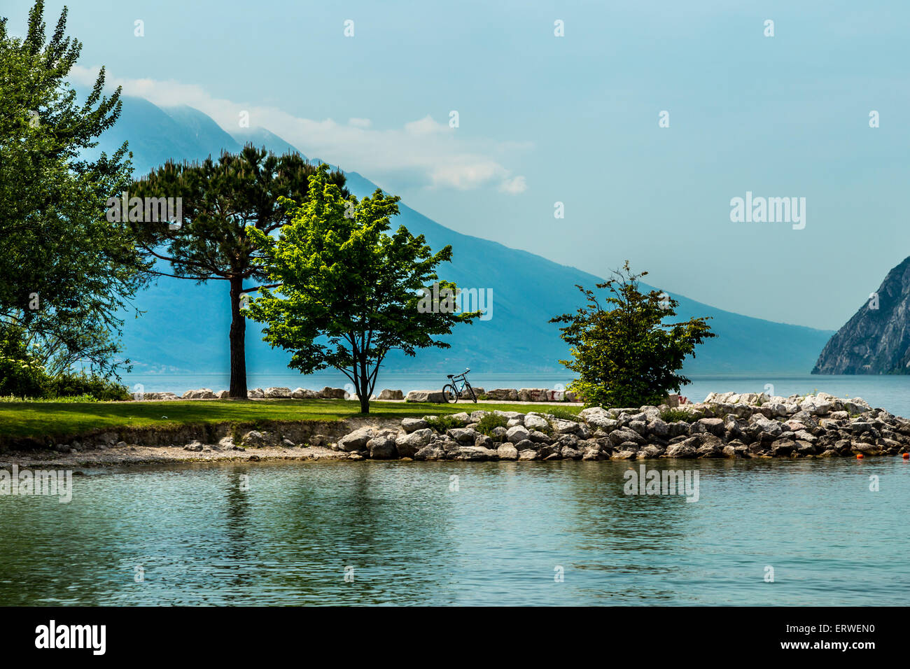 Garda collage hi-res stock photography and images - Alamy