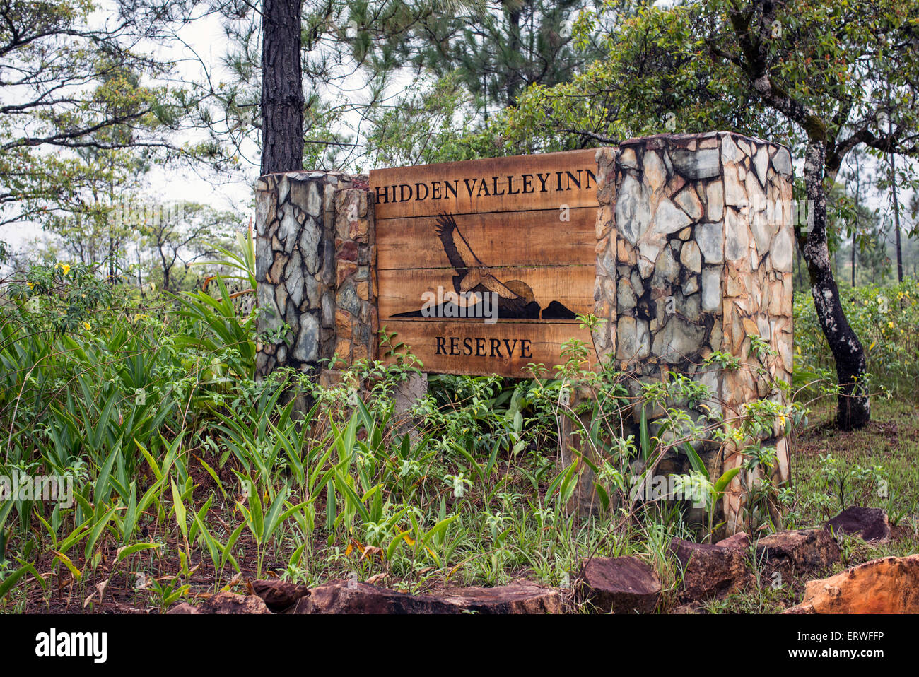 The Hidden Valley Inn and Reserve in Belize Stock Photo - Alamy