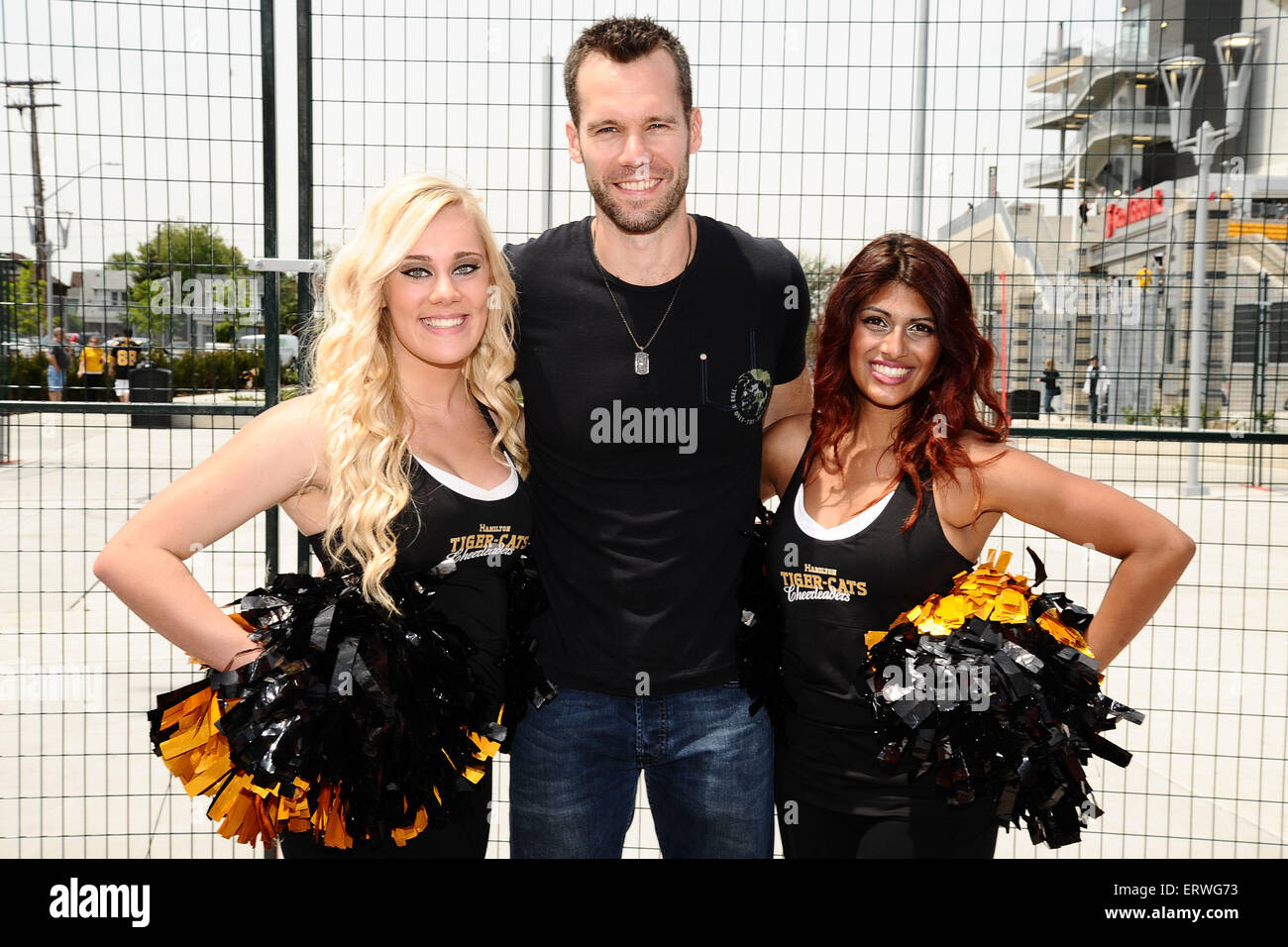 Hamilton, Canada. 7th June 2015. Canadian Country Music singer Chad ...