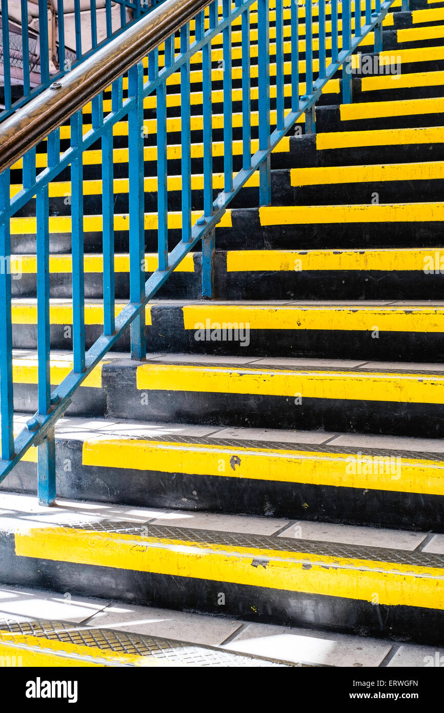 London underground steps hi-res stock photography and images - Alamy