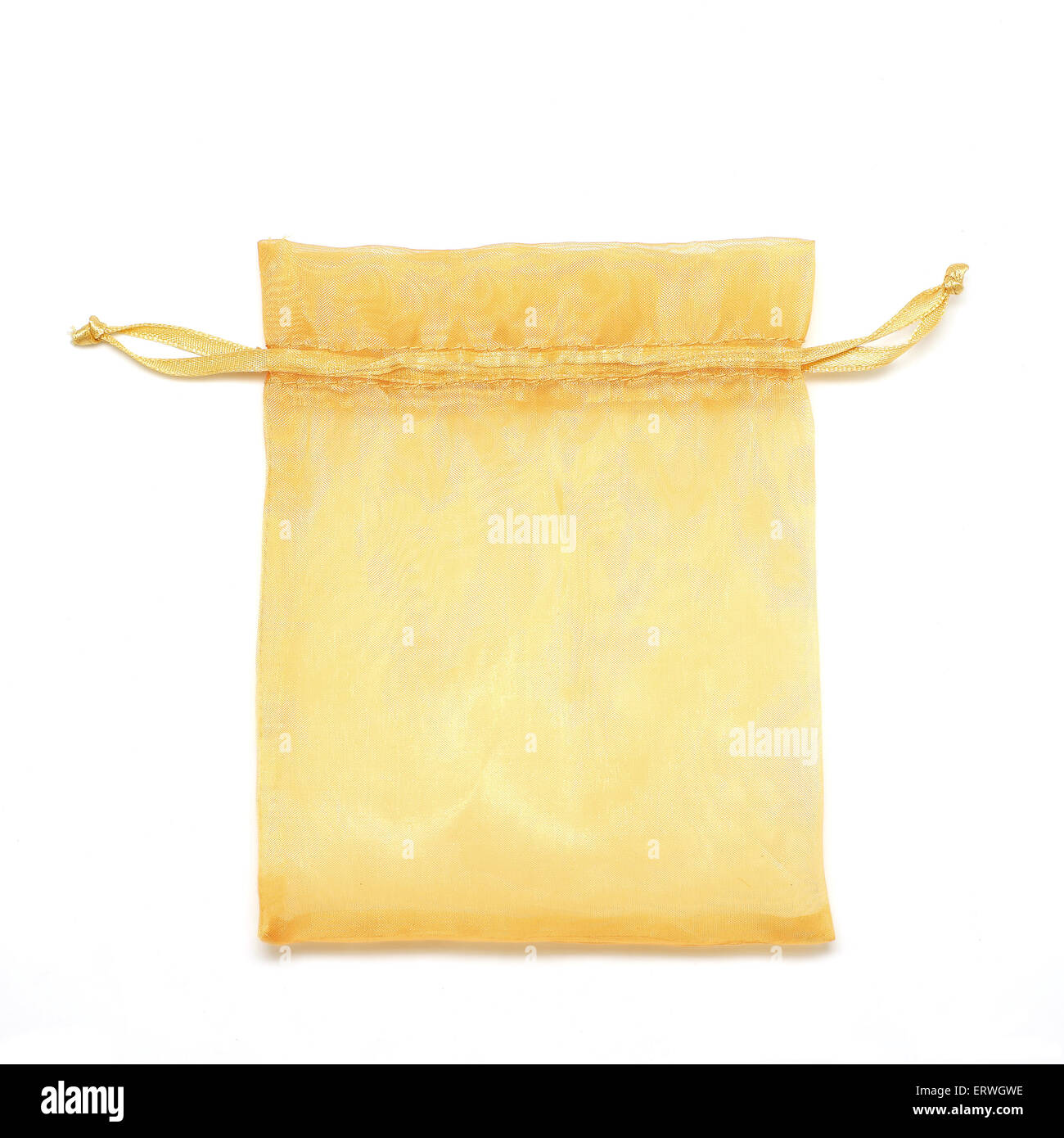 small fabric pouch isolated on white background Stock Photo - Alamy