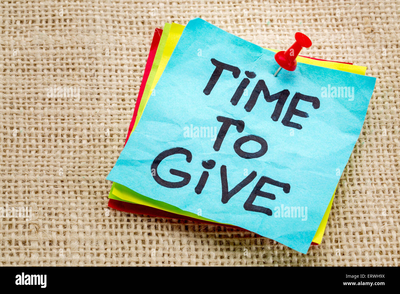 Give note hi-res stock photography and images - Alamy
