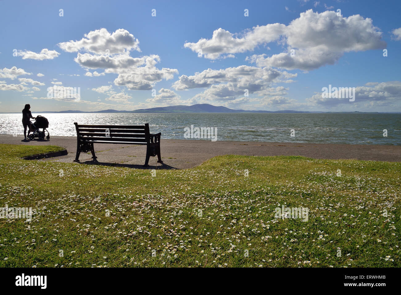 Silloth promenade hi-res stock photography and images - Alamy