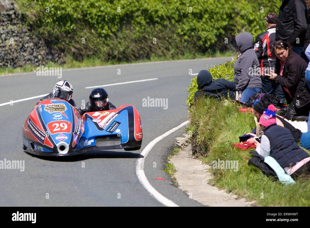 Douglas, Isle of Man. 8th June, 2015. 2015 Isle of Man TT Races. Matt ...