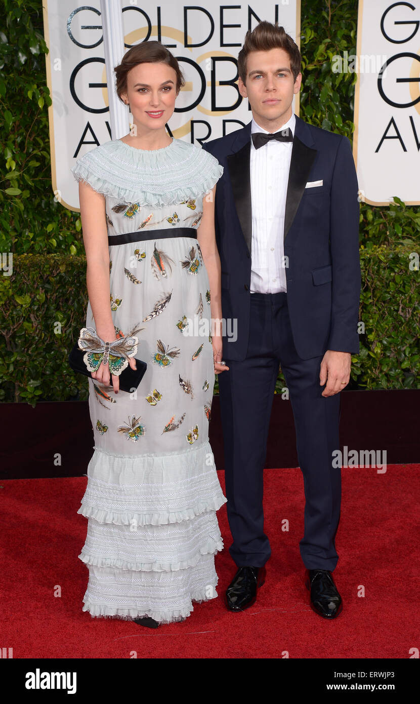 Keira Knightley and James Righton, Los Angeles, CA Stock Photo - Alamy
