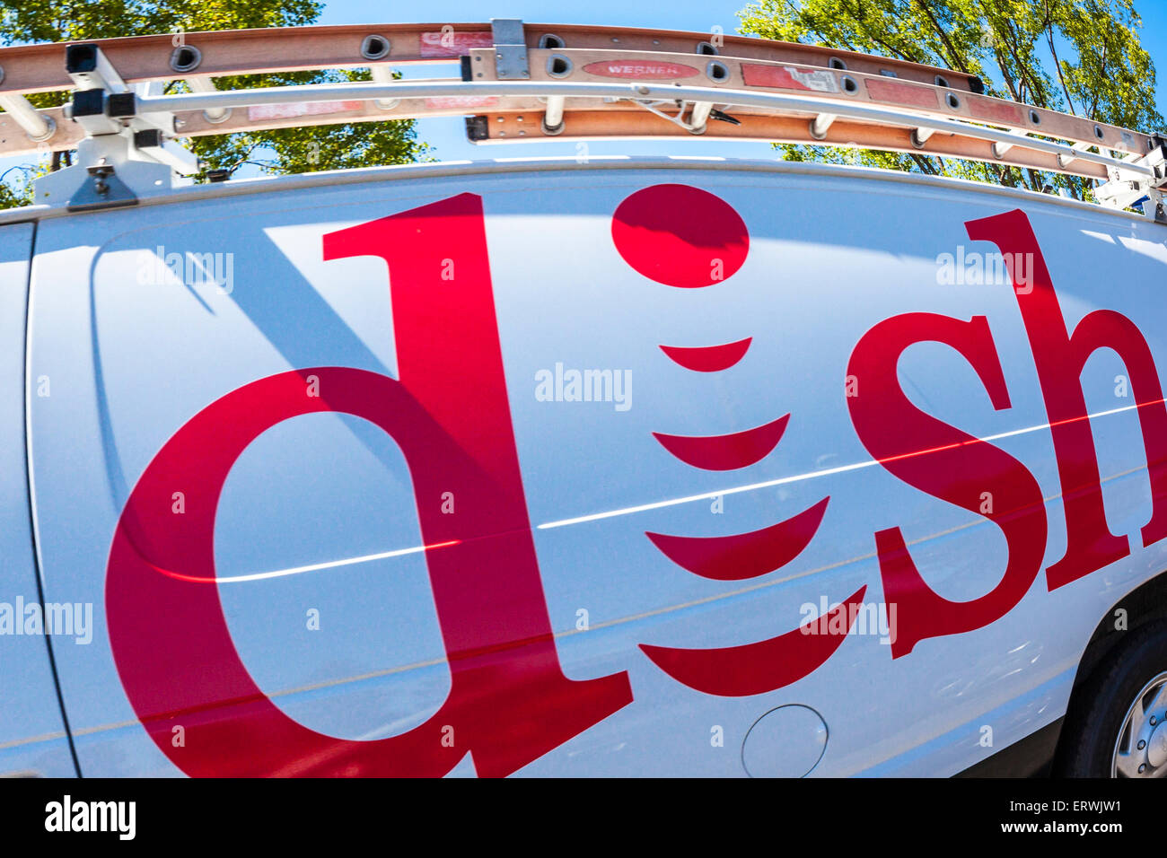 Dish network logo hi-res stock photography and images - Alamy