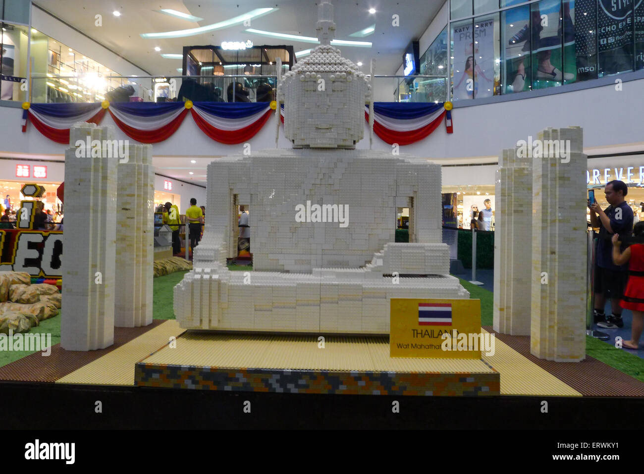 Quezon City, Philippines. 07th June, 2015. The LEGO blocks replica of ...