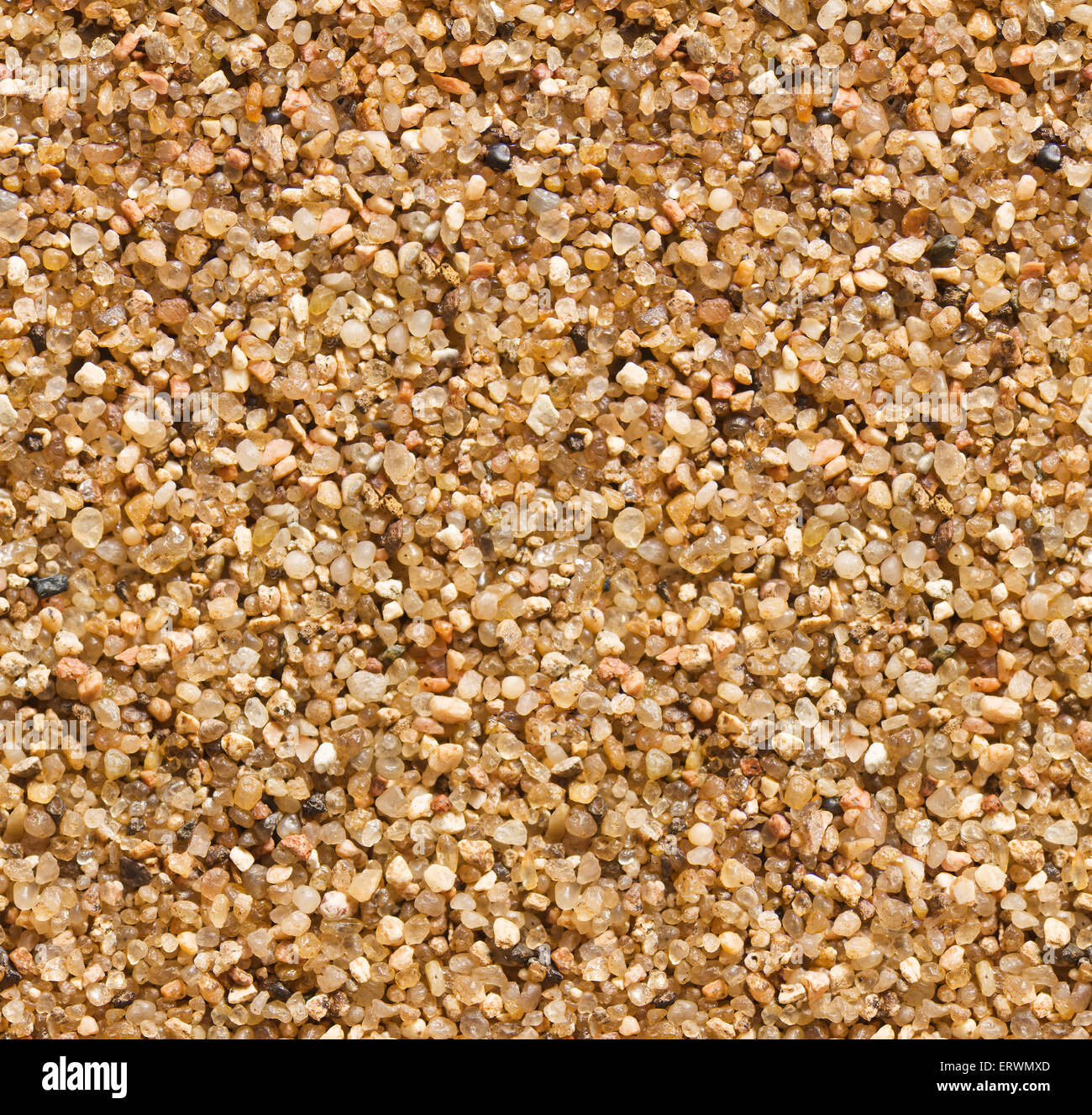 Flat sand seamless background closeup macro view Stock Photo - Alamy
