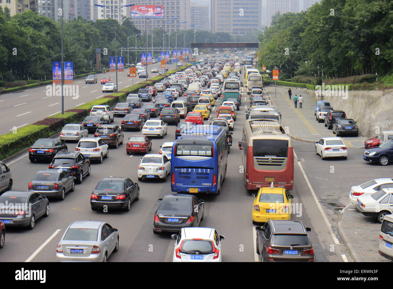 1990s traffic jam hi-res stock photography and images - Alamy