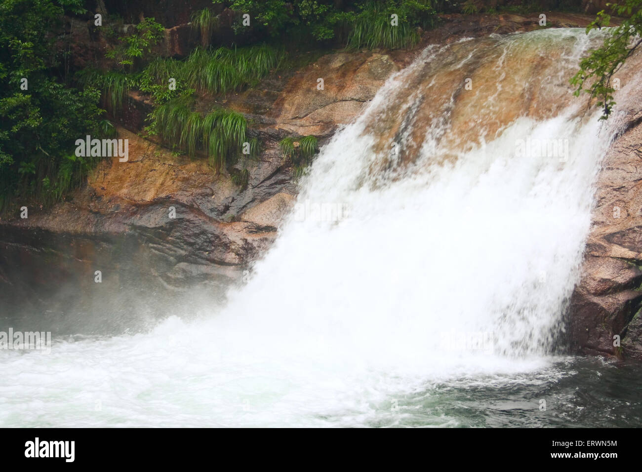 Beautiful sight - falling water falls Stock Photo - Alamy