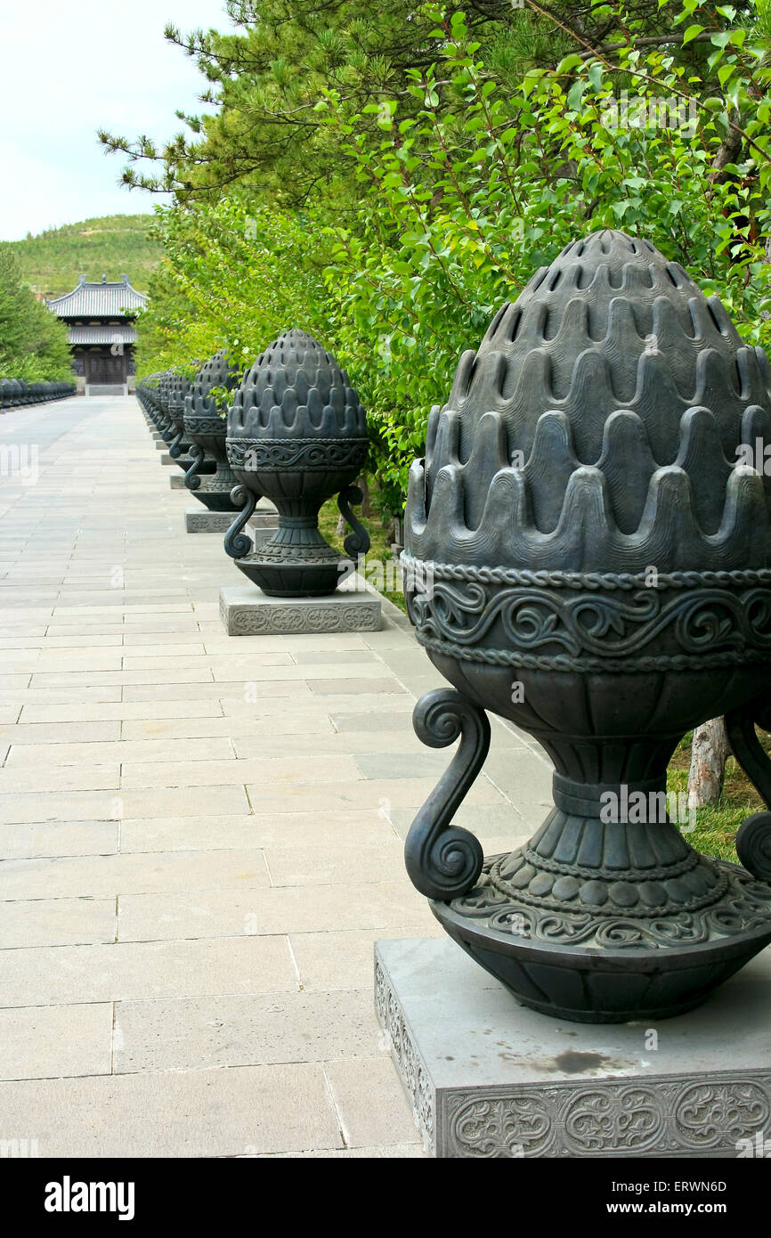 decorative parts of the park design Stock Photo - Alamy