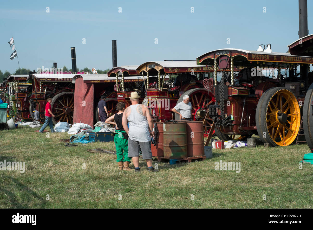 Traction engines welland steam rally hi-res stock photography and ...