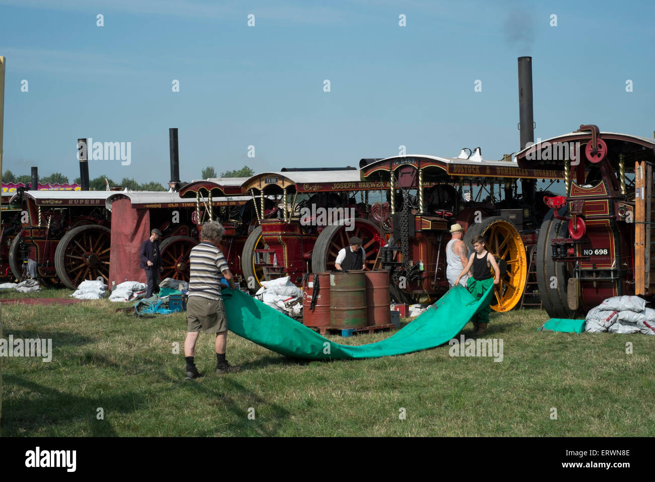Traction Engines Welland Steam Rally High Resolution Stock Photography ...