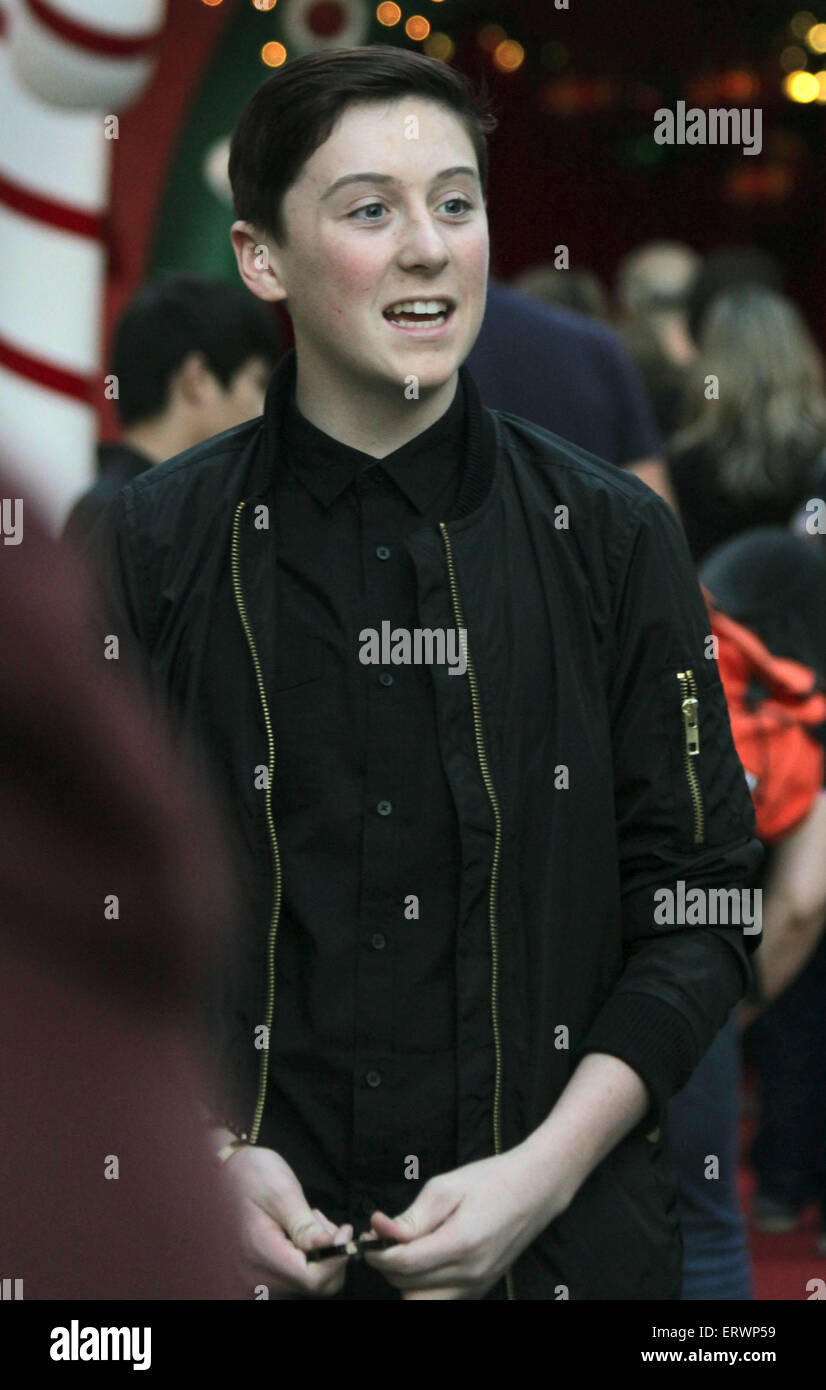 YouTube star Trevor Moran shopping at The Grove and stops to take ...