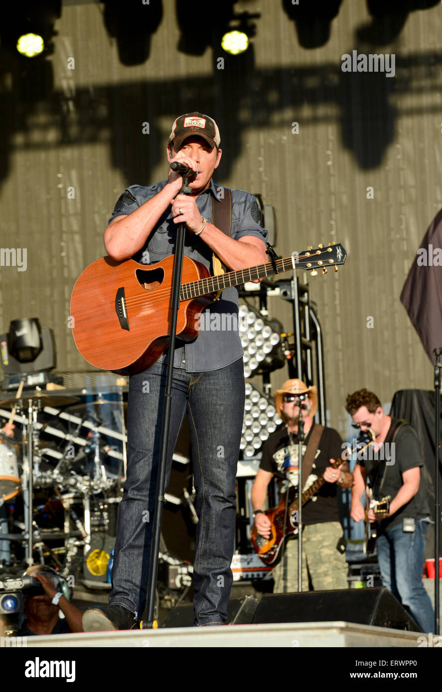 Myrtle Beach, June 5, 2015 - Rodney Atkins performing at the Carolina ...