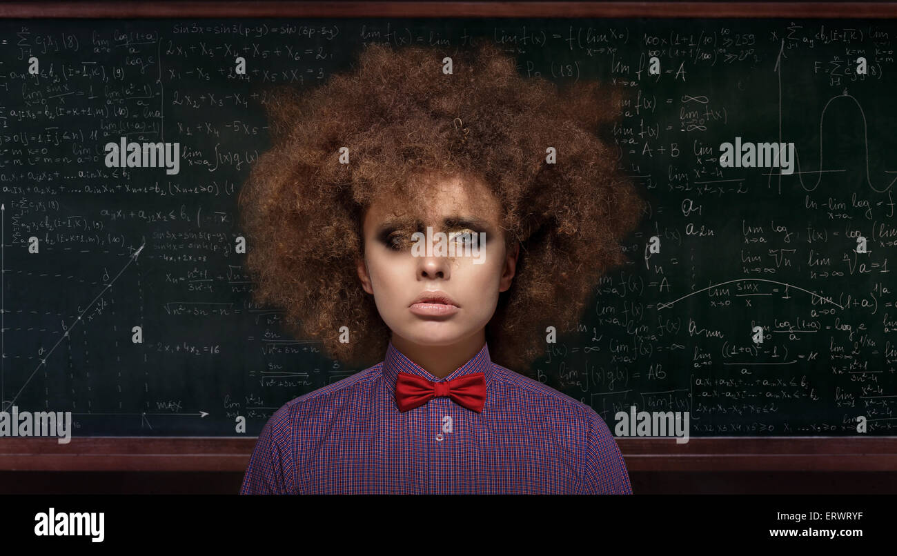Mad professor hair hi-res stock photography and images - Alamy