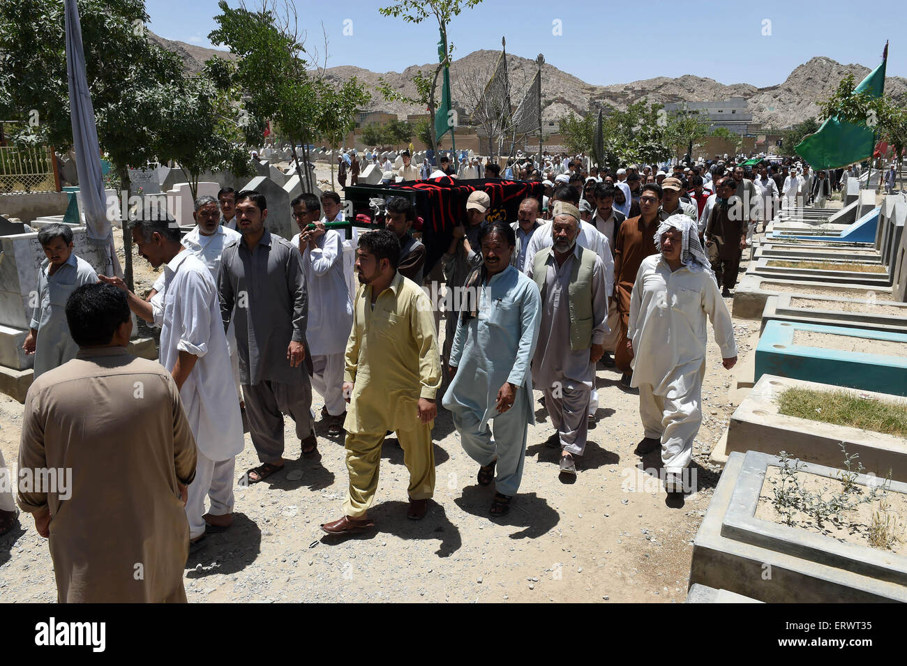 Quetta. 8th June, 2015. Pakistani Hazara Shiite Muslim community ...